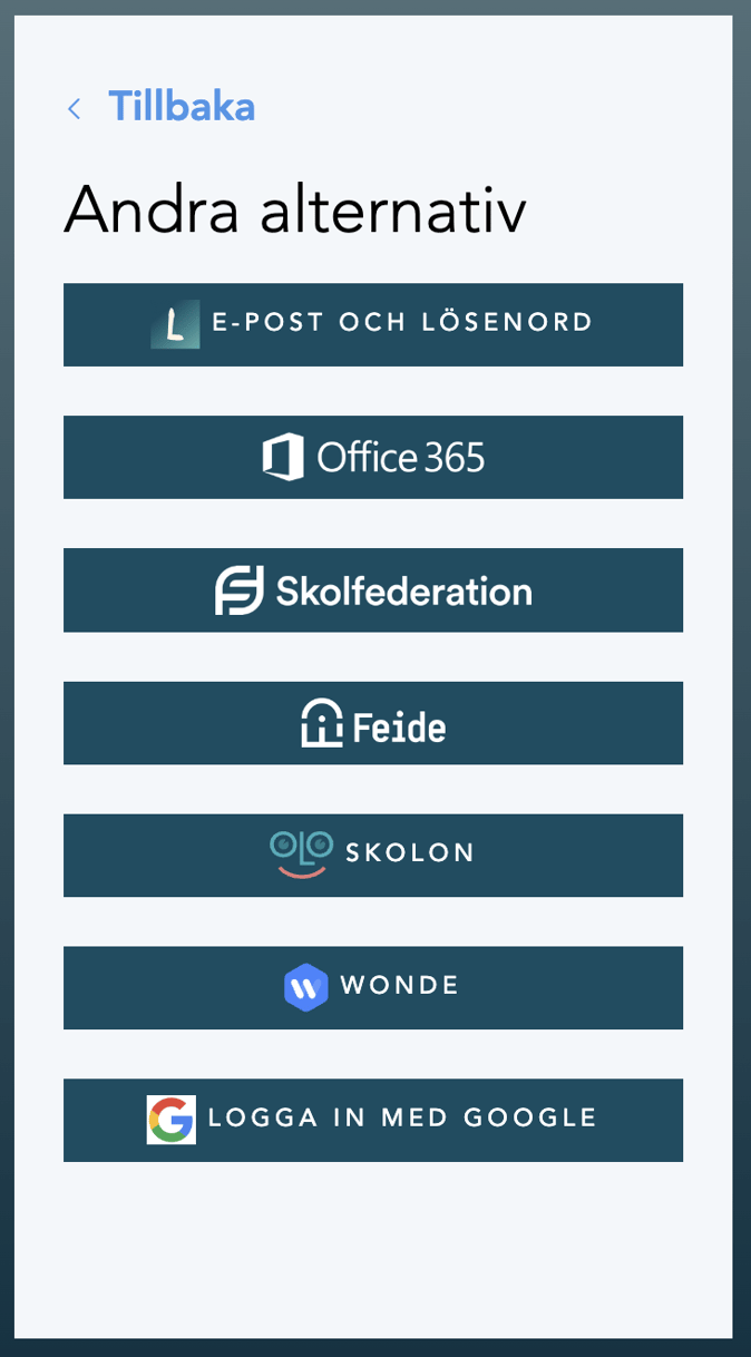 Logga in i Lexplore som Elev