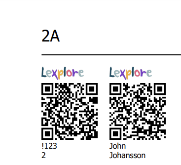 Distribute login links or QR-codes for student login to the Reading App